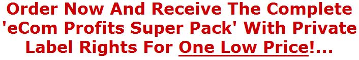 eCom Profits Super Pack
