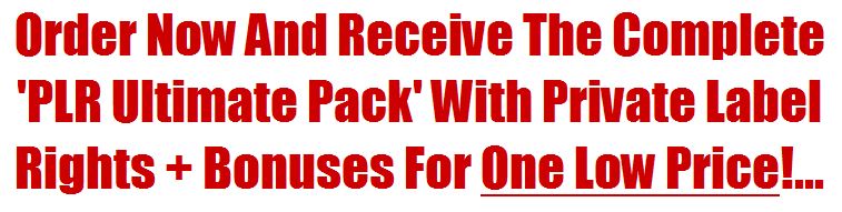 PLR Ultimate Pack